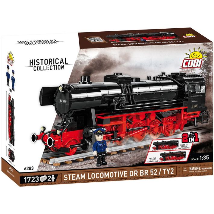 DR BR 52/TY2 Steam Locomotive (COBI-6283) \ Züge \ Cobi.eu